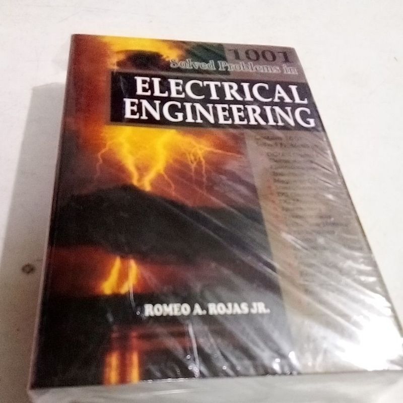 1001 solved problems in electrical engineering (Rojas) | Shopee Philippines