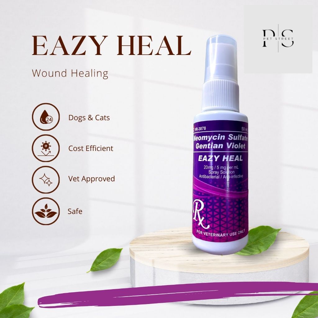 EAZY HEAL Wound Spray 50ml Heals Wound Easily | Shopee Philippines