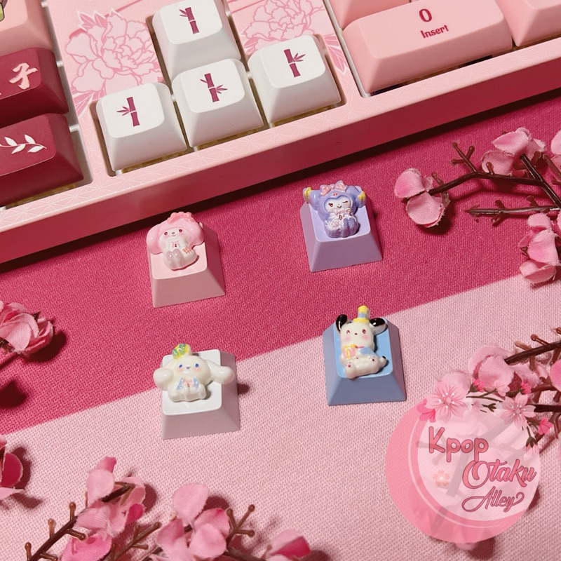 Sanrio Party Mini Artisan Keycaps | Kpop Otaku Alley Keycaps | Shopee ...