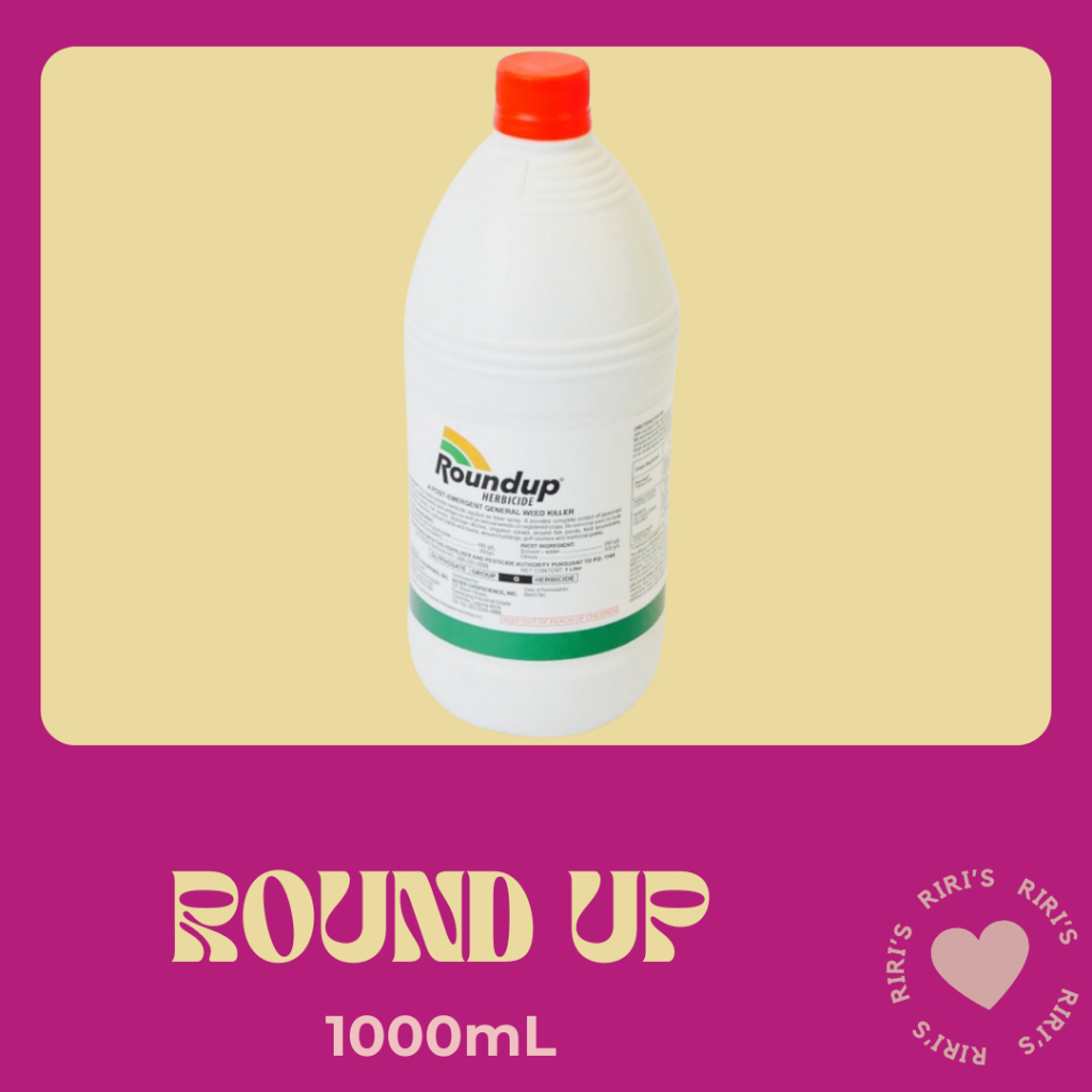 ROUND UP NON SELECTIVE & BROAD SPECTRUM HERBICIDE | GLYPHOSATE IPA ...