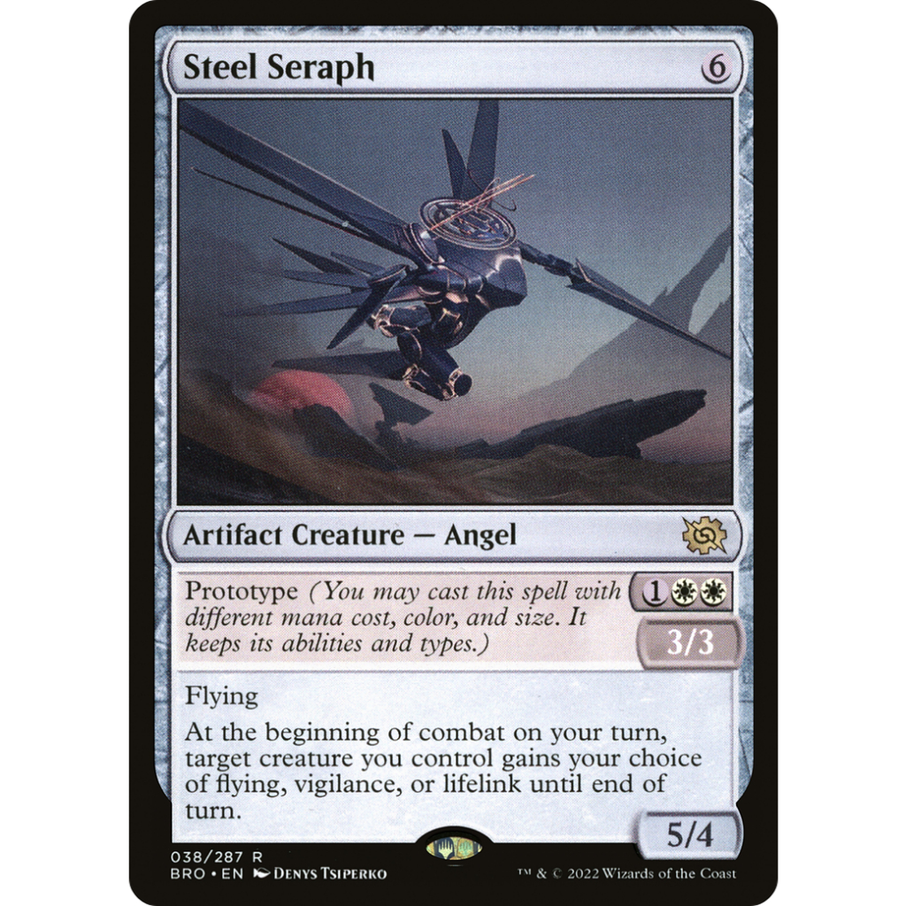 Steel Seraph bro-38 MTG Highest Ratings Proxies MTG Proxy | Shopee ...