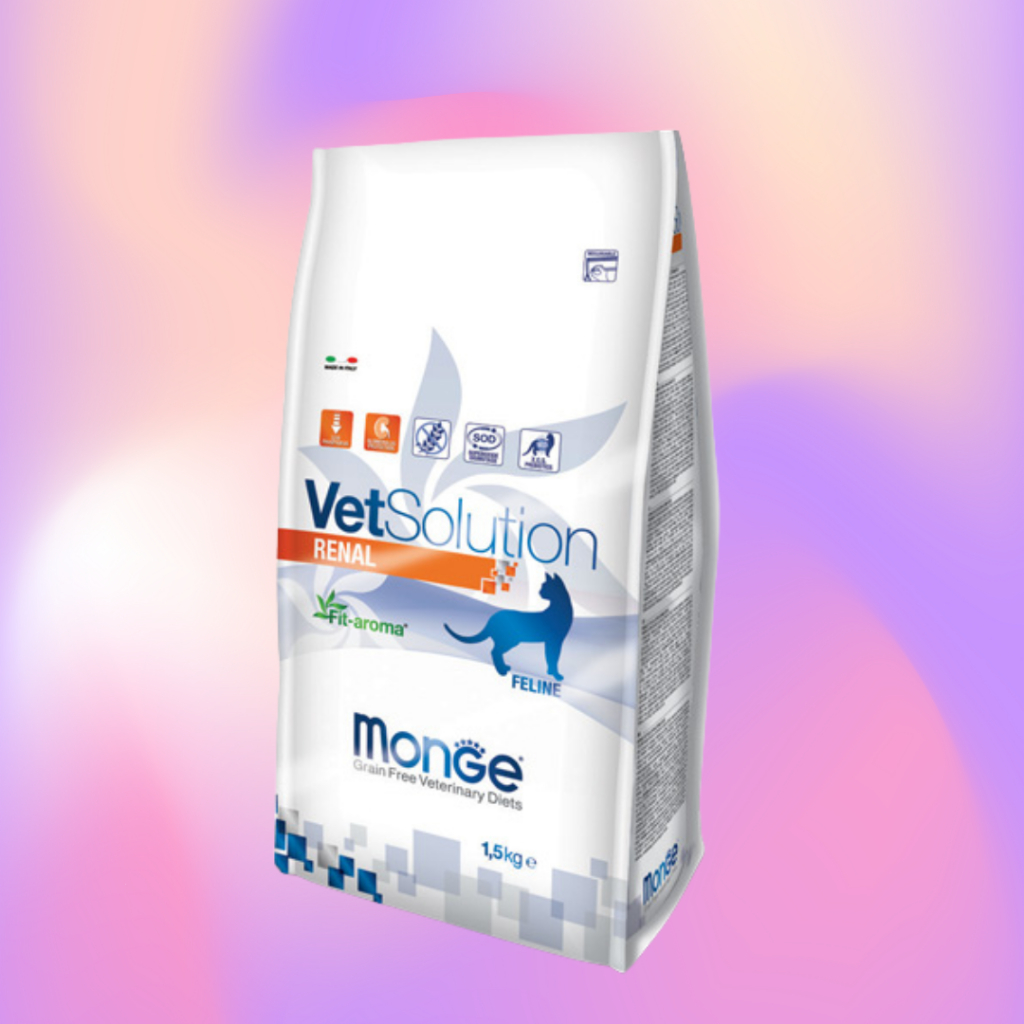 Monge VetSolution RENAL Cat Feline Dry Food | Shopee Philippines