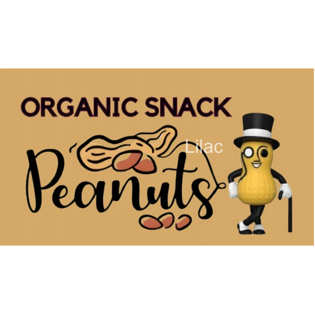 STICKER LABELS FOR PEANUTS / GLOSSY & VINYL - PEEL & STICK | Shopee ...