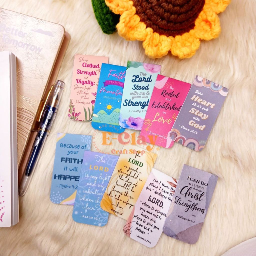 Bible Verse Magnetic Bookmark | Shopee Philippines