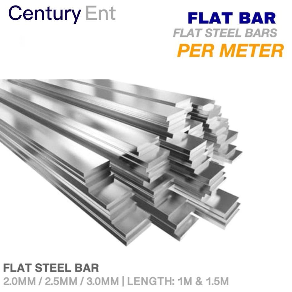 1M & 1.5M | Flat Bar | Flat Steel Bar 2MM-3MM | Sold By 1M & 1.5M ...