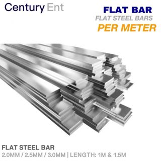 1M & 1.5M | Flat Bar | Flat Steel Bar 2MM-3MM | Sold By 1M & 1.5M ...