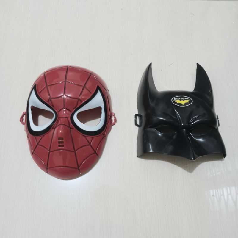 Spider-man and Batman Mask for Kids | Shopee Philippines