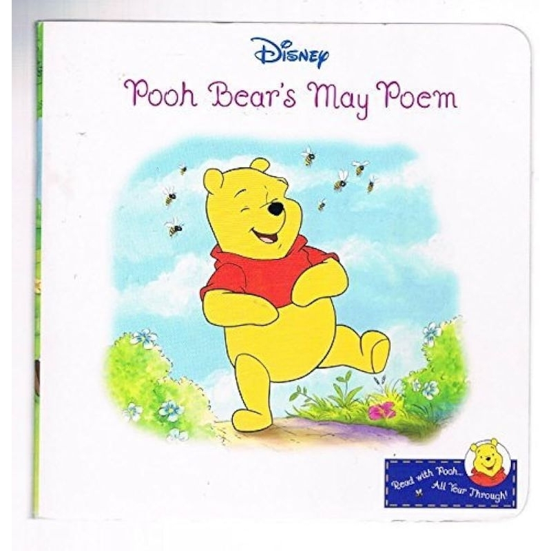 POOH BEAR'S MAY POEM DISNEY WINNIE THE POOH PICTURE BOARD CHILDREN'S ...