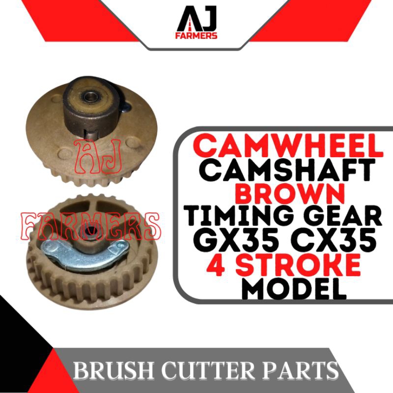 Camwheel Brown Camshaft Timing Gear Brush Cutter Grass Cutter 4 Stroke ...