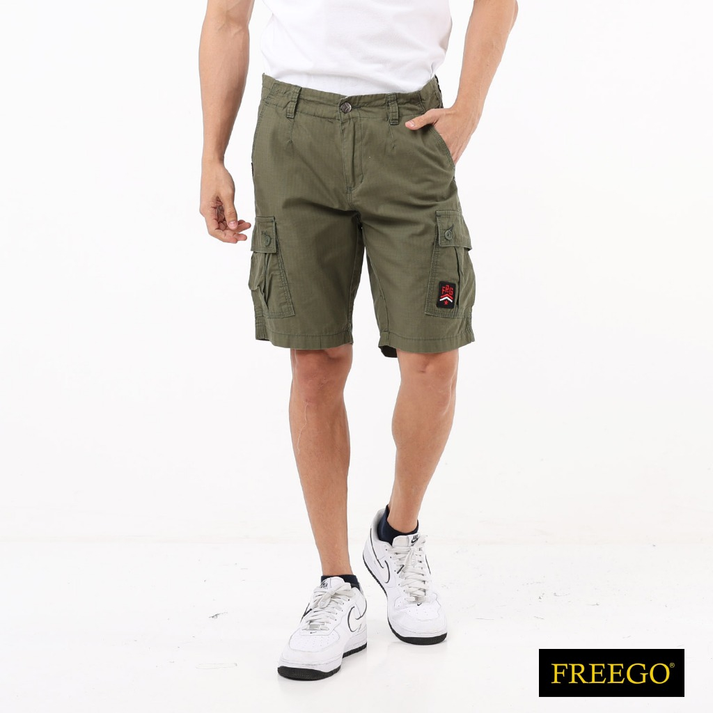 Freego Mens Ripstop Cargo Shorts GSB33-0005 | Shopee Philippines