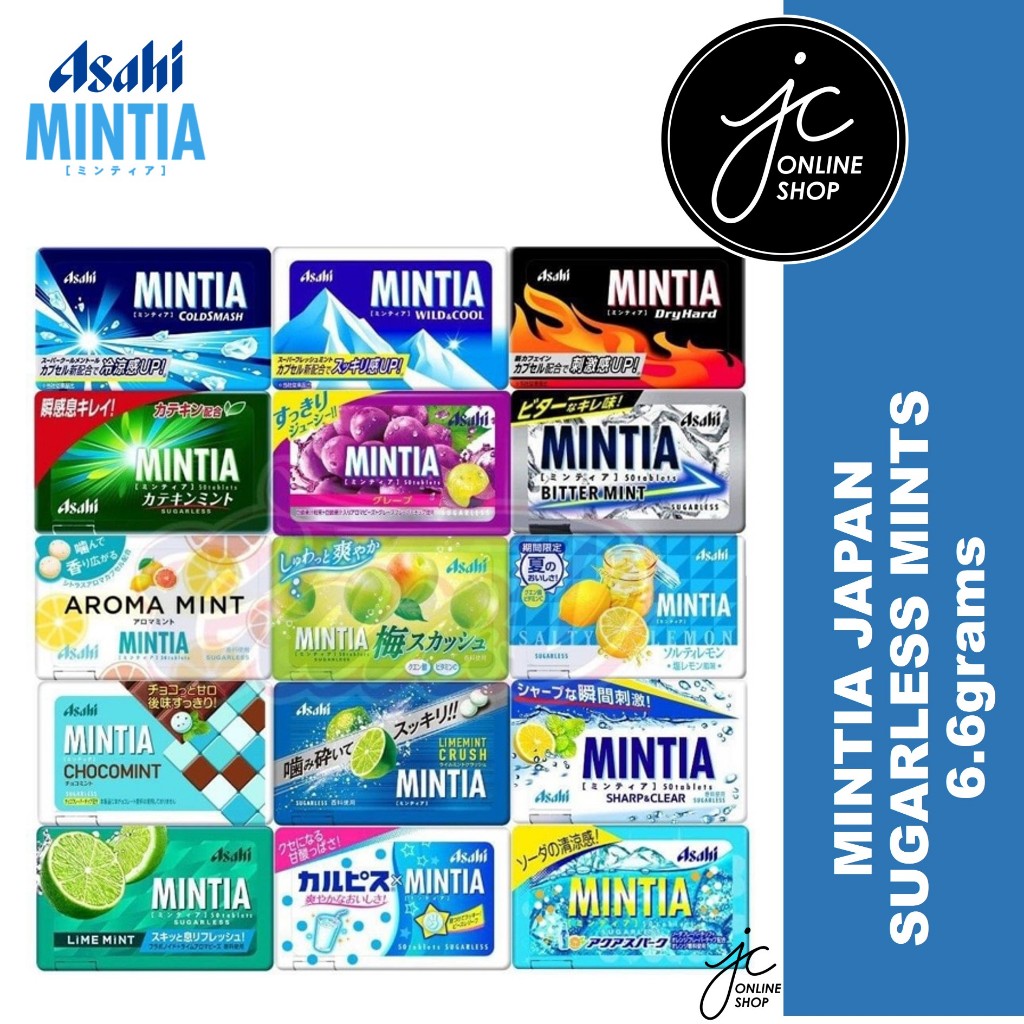 MINTIA Sugarless Candy Mints (50 mints) 100% Authentic Made in Japan ...