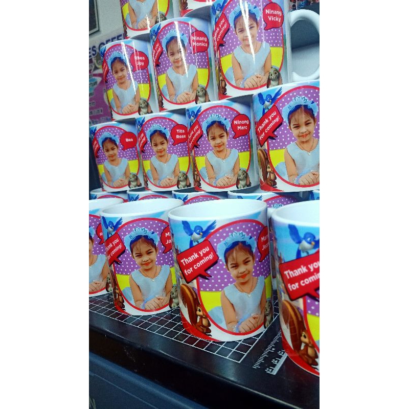 Customized and Personalized White Mug Gift Mug Souvenir Mug | Shopee ...