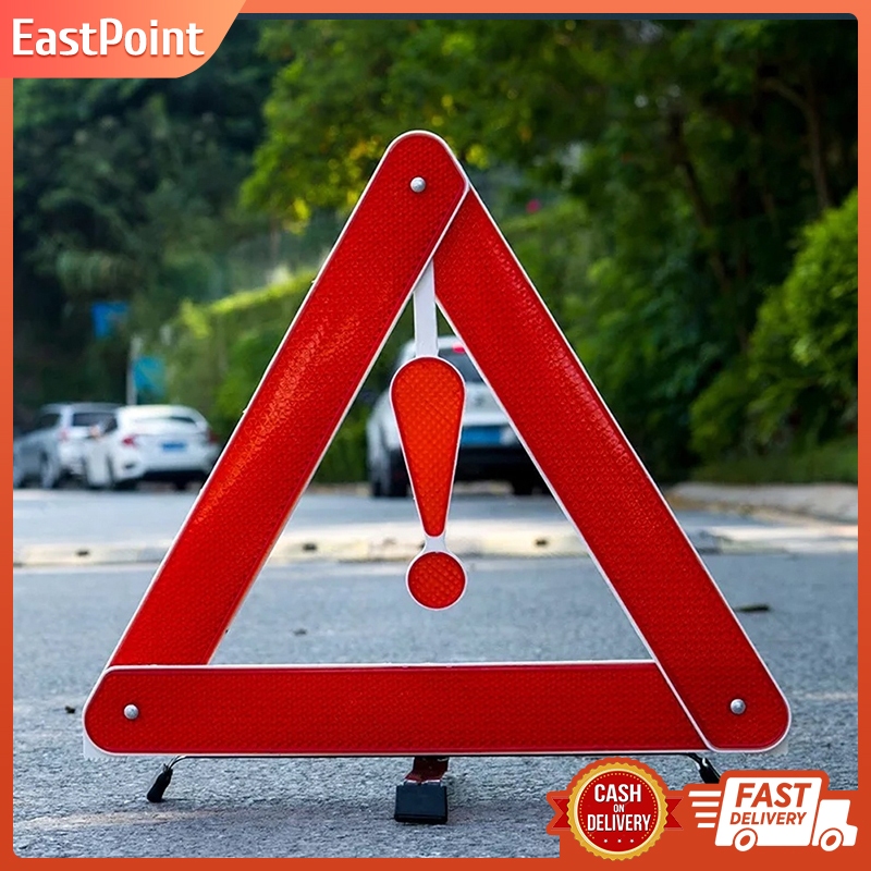 Car Early Warning Device Triangle Sign Reflective Triangle Warning ...