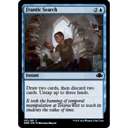 Frantic Search - Dominaria Remastered (DMR) MTG | Shopee Philippines