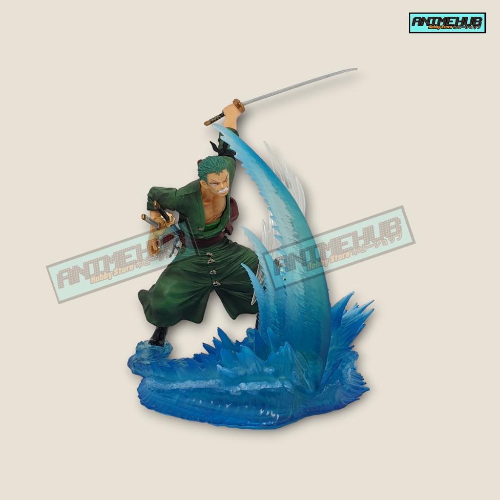 One Piece Roronoa Zoro Battle Version Bandai Figurearts Zero Knock Off ...