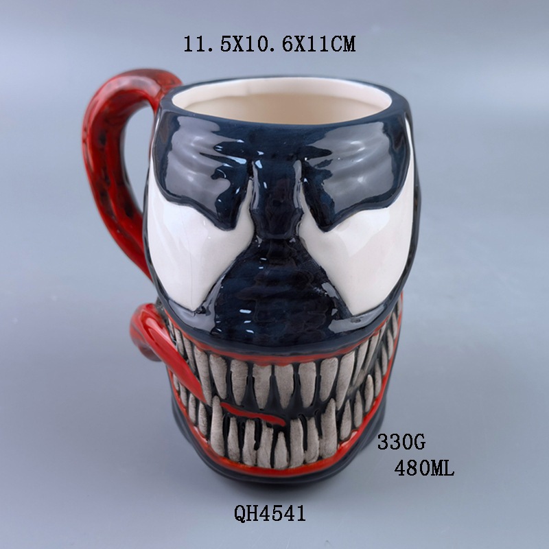 【FT】New arrival VENOM 3D MUG MARVEL COMICS 3D Mug Ceramic Creative ...