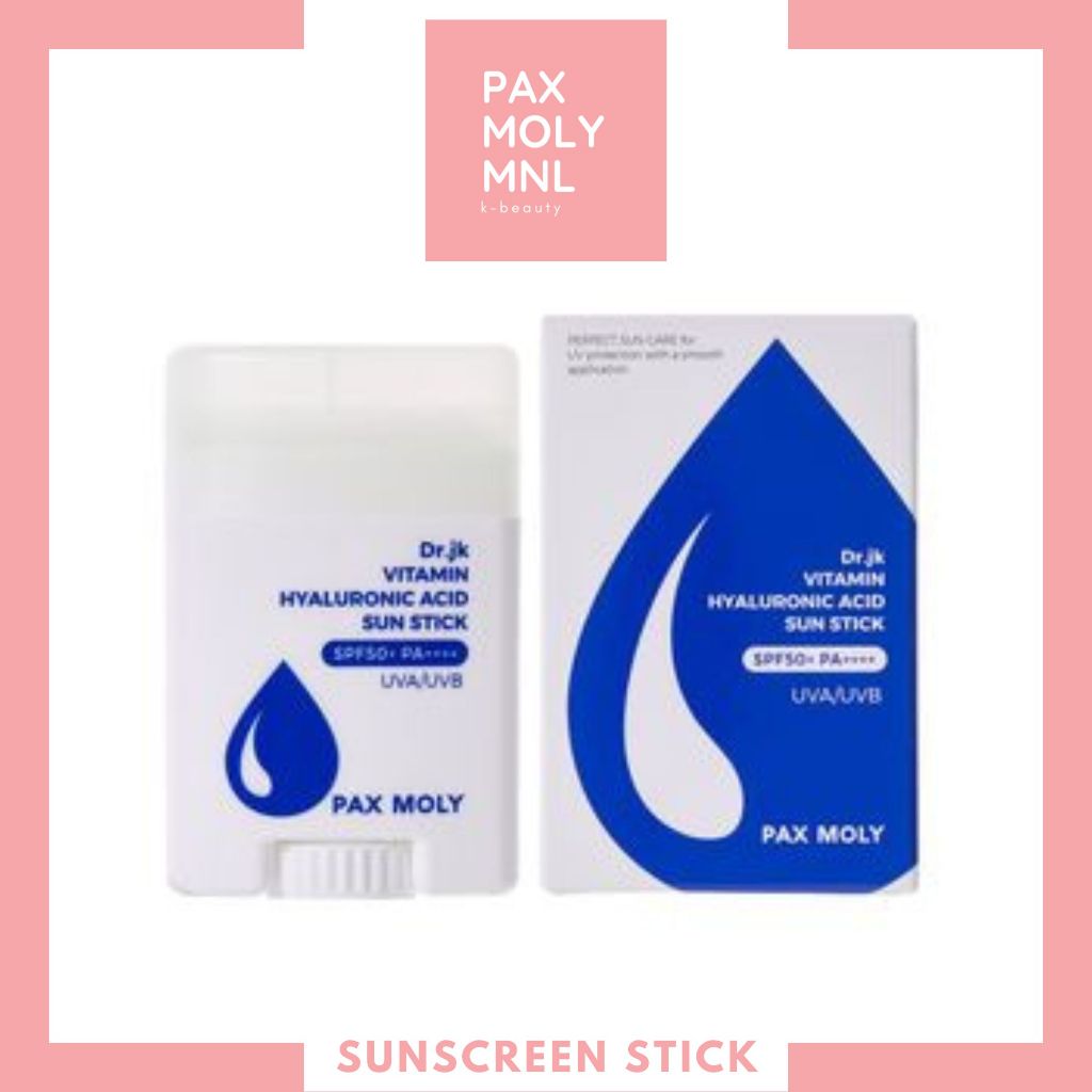 Pax Moly Dr. JK Vitamin Hyaluronic Acid Sunscreen Stick SPF50+ PA ...