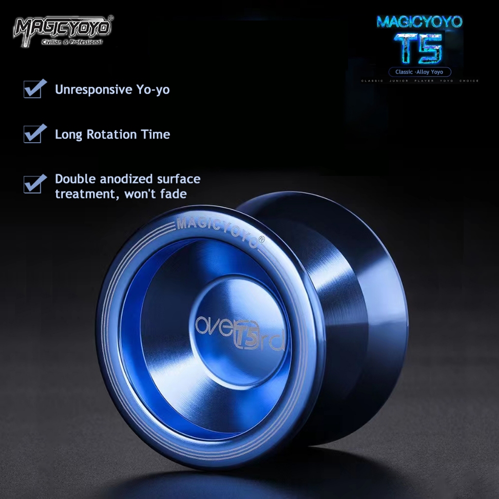 MAGICYOYO T5 Responsive Yoyo Metal Yo Yo for Kids Beginner Boys Girls ...