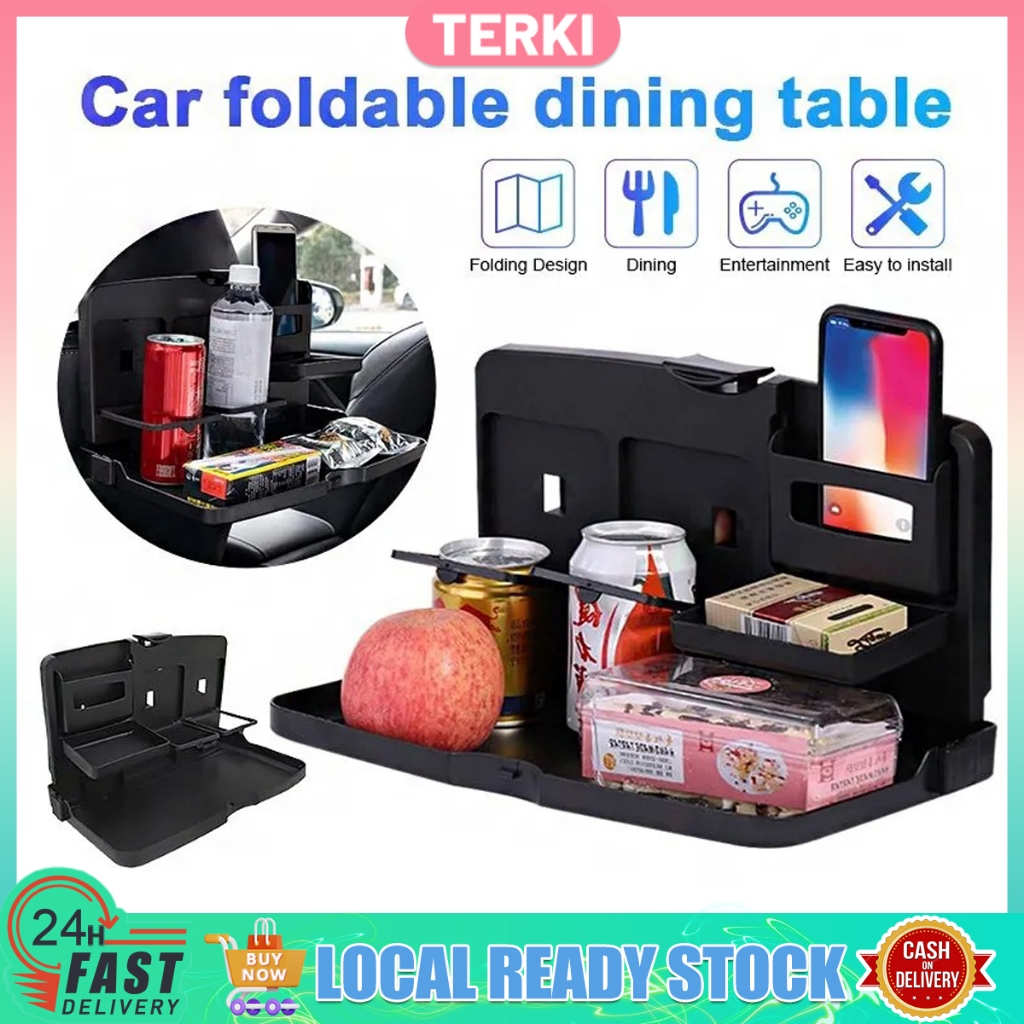 Folding Table Auto Car Back Seat Car Dining Table Portable Auto ...