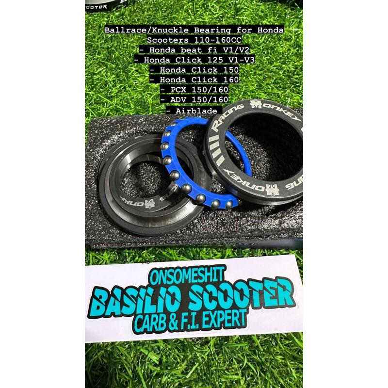 Racing Monkey Ball race for Click 125-160, Beat fi, ADV, PCX 150/160 ...