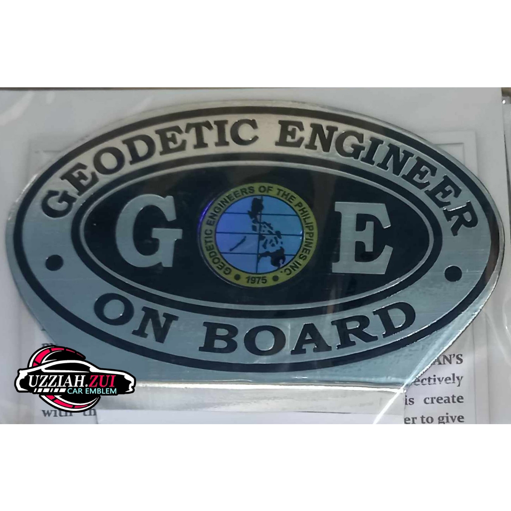 GE ENGINEER CAR EMBLEM | Shopee Philippines