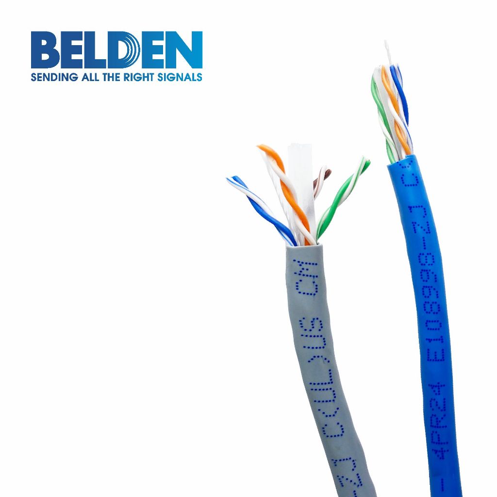 Belden | 7814A Indoor Lan Cat6 | 7814 | 4 Pair | Solid Bare Copper Conductor | Avesco | Shopee ...