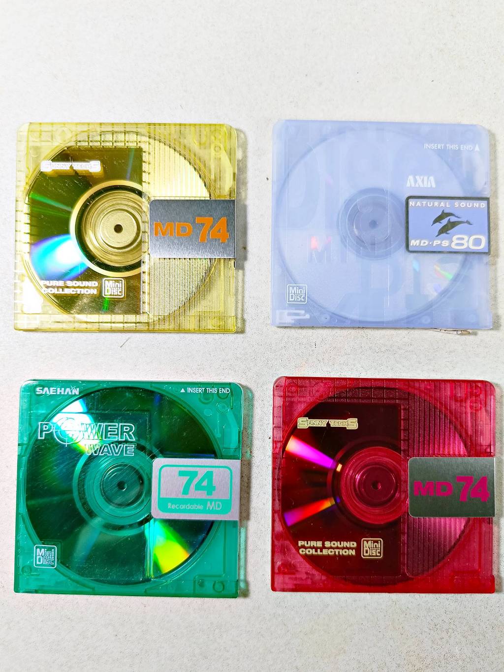 JAPAN MINI DISC MD RECORDABLE ASSORTED | Shopee Philippines