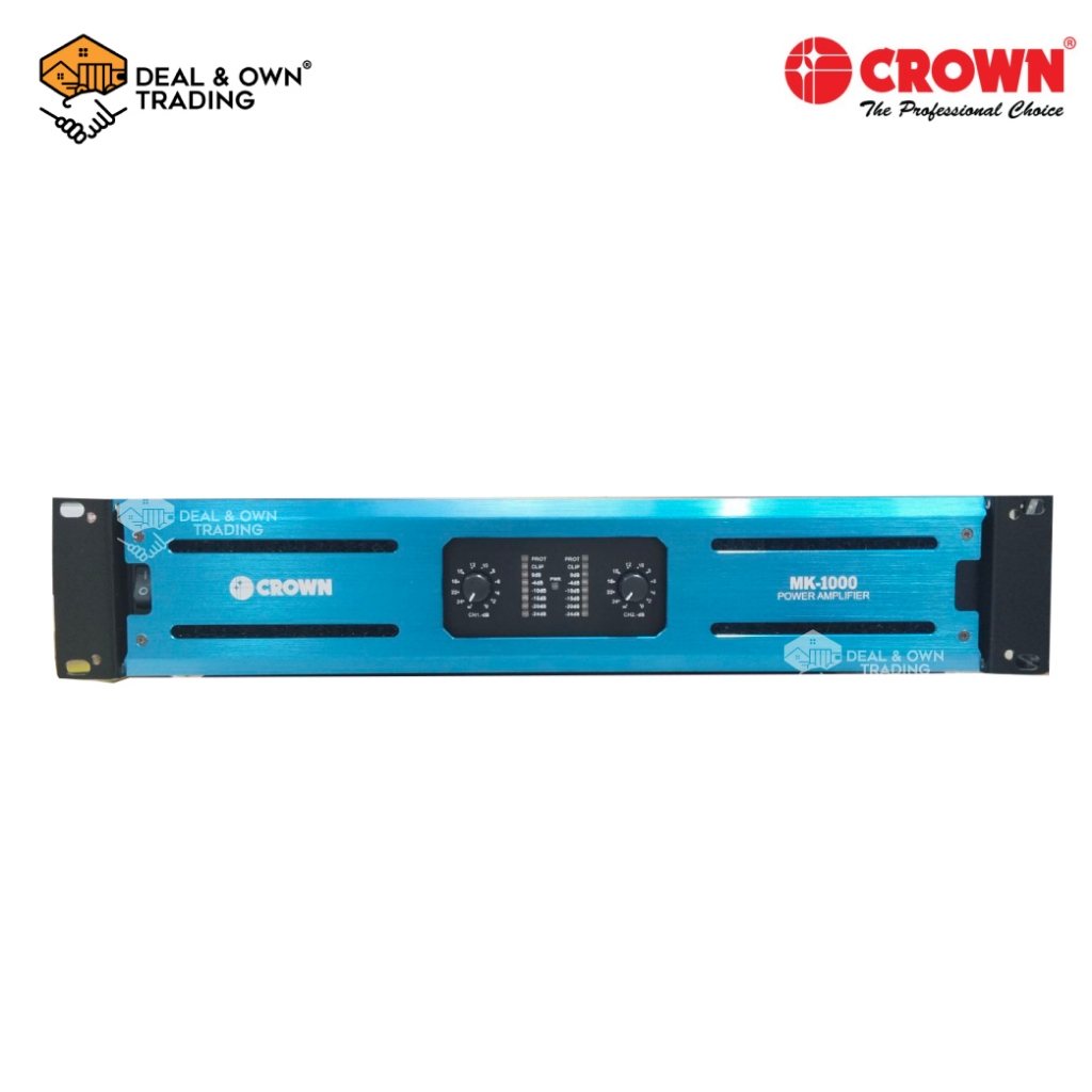 CROWN MK-1000 Power Amplifier 1000W (MARKSMAN SERIES) | Shopee Philippines