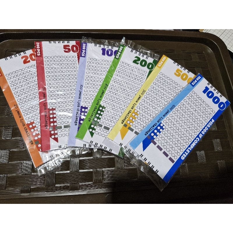Peso Bills Ipon Challenge Chart Paper Labels & Sticker Money Organizer ...