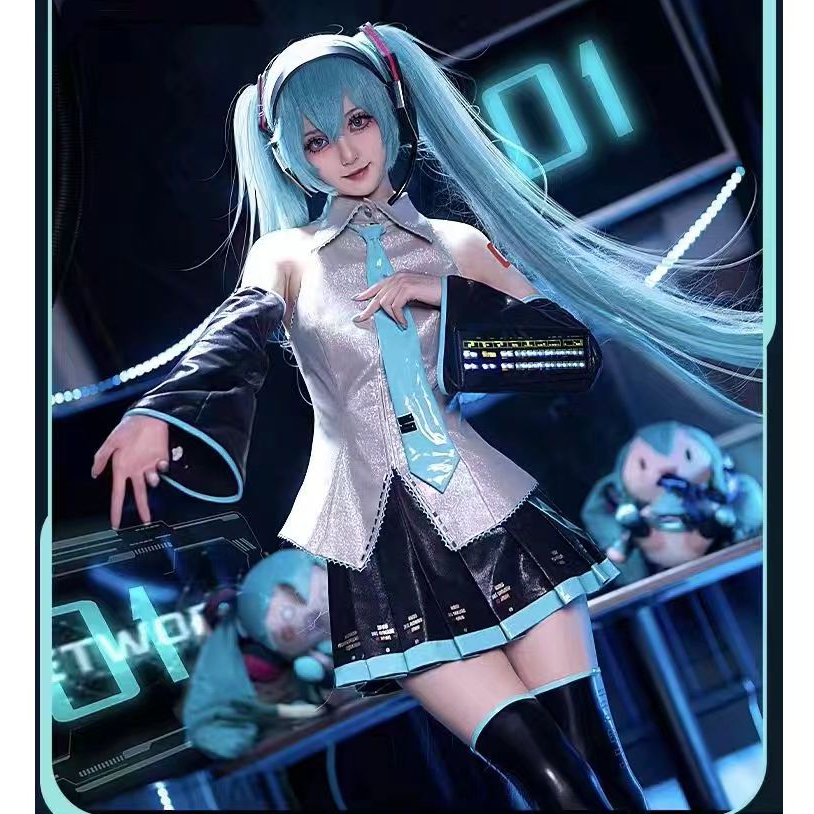 MIKUU Cosplay Costume Game Cosplay [S-2XL】Mikku Cosplay Cute Costume ...
