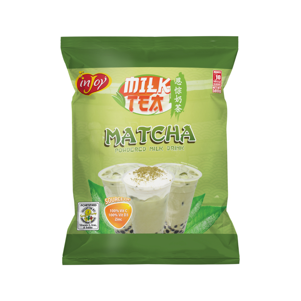 inJoy Matcha Milk Tea 500g | Shopee Philippines