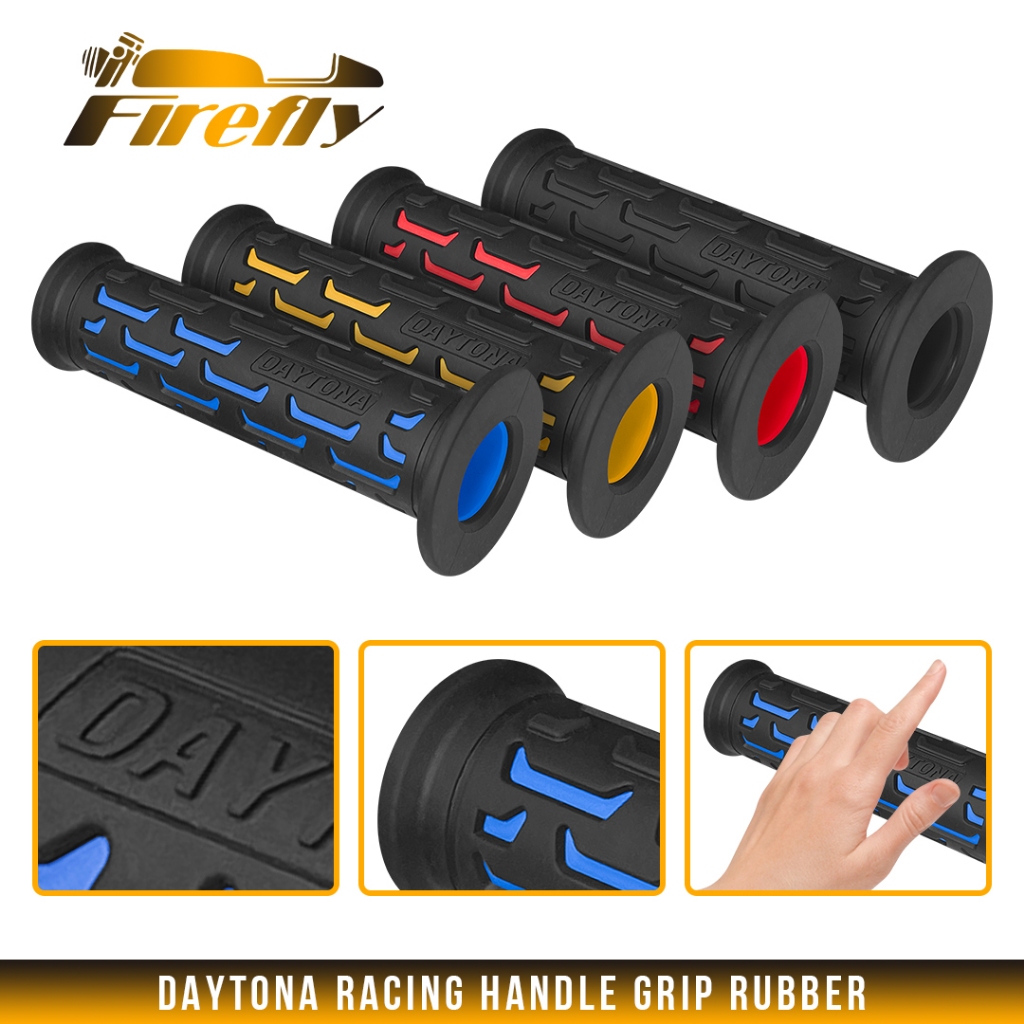 Daytona Racing Handle Grip Rubber Heavy-Duty Crafted in Japan Universal ...