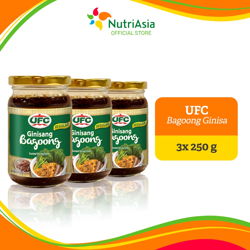 UFC Bagoong Ginisa 250g Bundle of 3 | Shopee Philippines