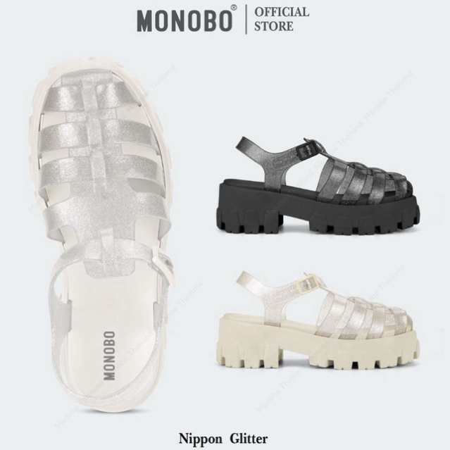 Monobo Nippon Glitters Platform Sandals | Shopee Philippines