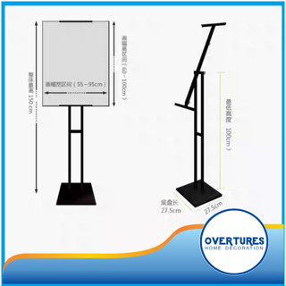 Bevel Sintra Sign Board Holder Stand Easel Display Menu Restaurant Shop ...