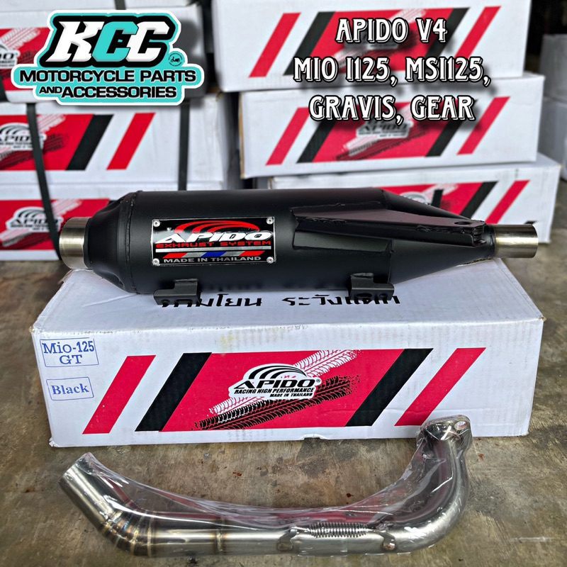 APIDO PIPE V4 Mio i125/Gear/Msi125/Gravis/Beat/Scoopy/Icon/Zoomer ...