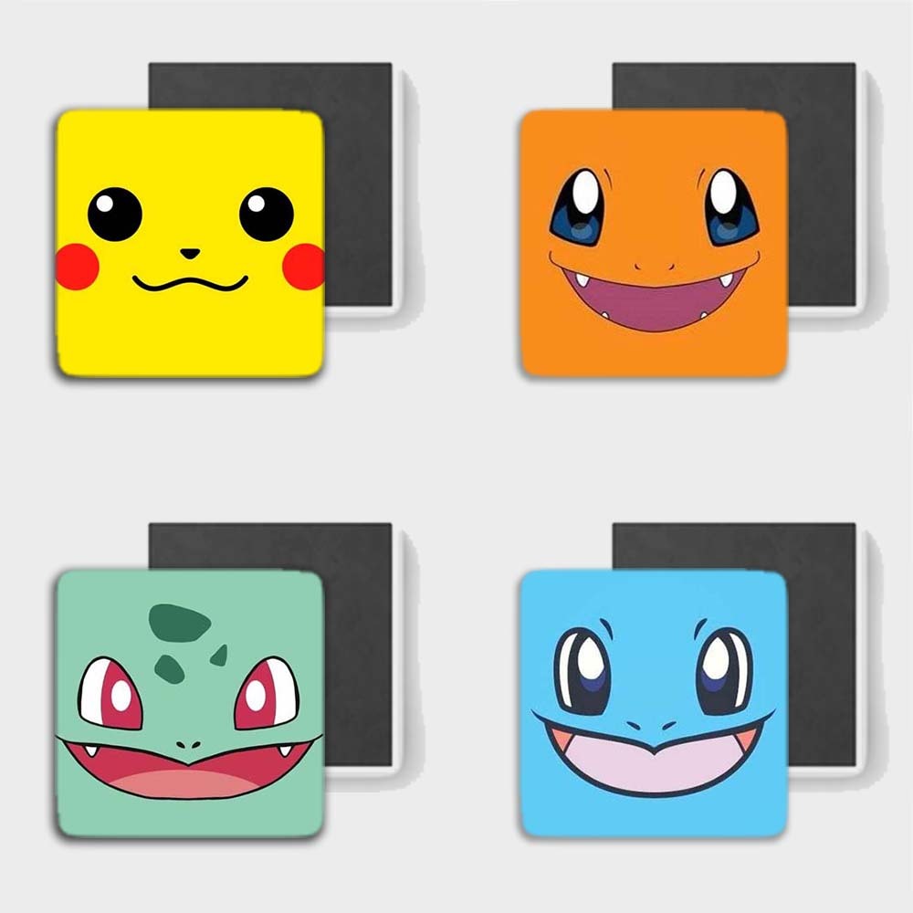 (1 SET) M04 POKEMON HIGH QUALITY SQUARE REF MAGNET FRIDGE MAGNET ...