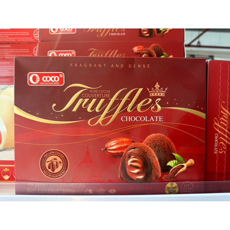 COCO chocolate Coated Truffles 300g | Shopee Philippines