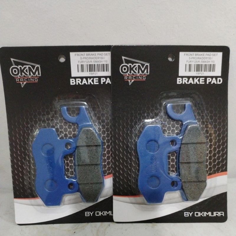 FRONT BRAKE PAD-RAIDER 150/S-PRO/FURY125/SMASH 110/XRM 3NITY. | Shopee ...