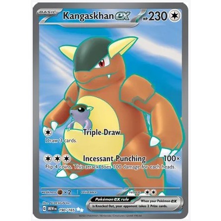 Kangaskhan ex - 190/165 - SV: Scarlet and Violet 151 | Shopee Philippines
