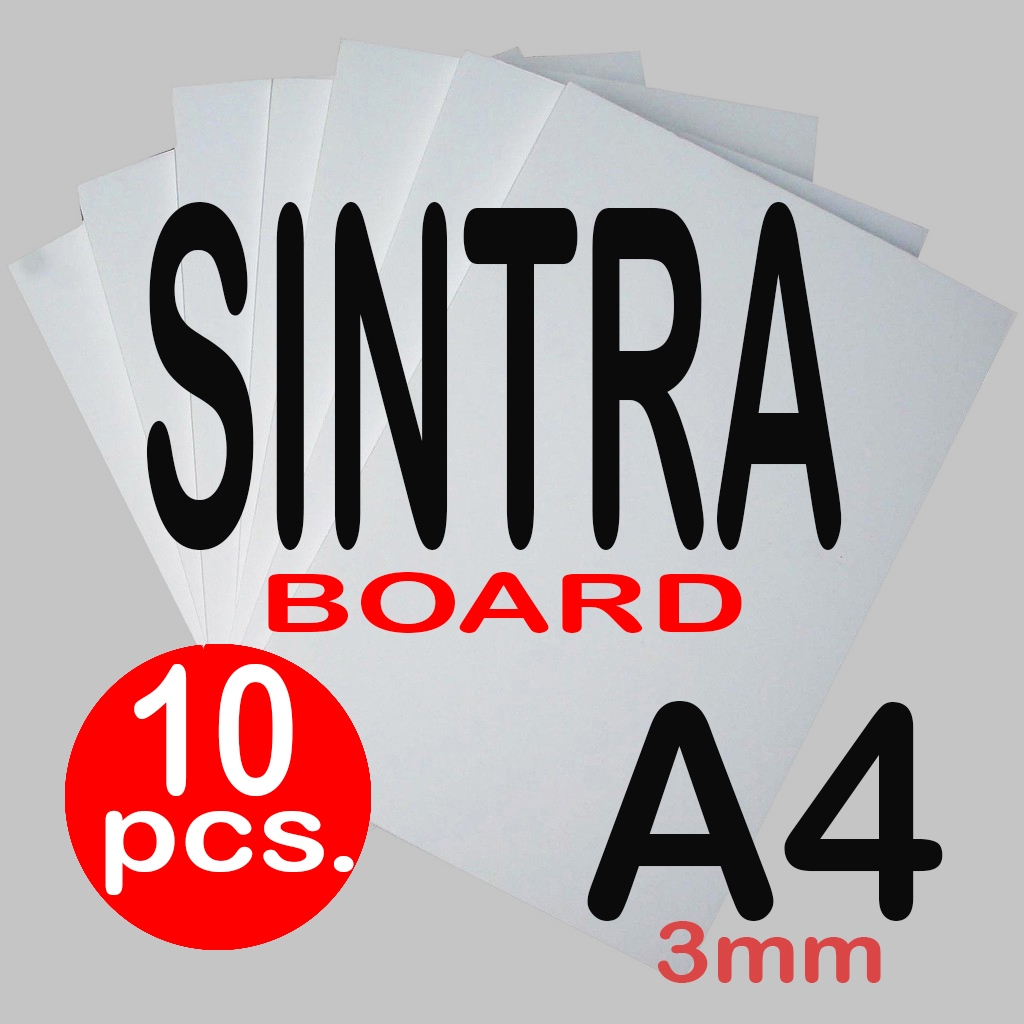 P17 each. SET OF 10pcs. SINTRA BOARD for Art, Crafts, Photo Tiles ...