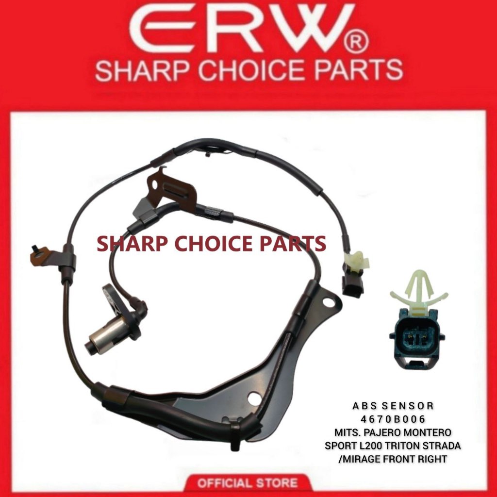 ABS SENSOR FRONT RH MITS. PAJERO MONTERO SPORT L200 TRITON STRADA ...
