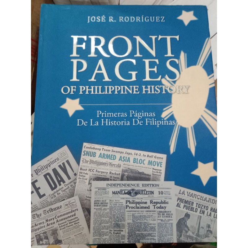 FRONTPAGES OF THE PHILIPPINE HISTORY | Shopee Philippines