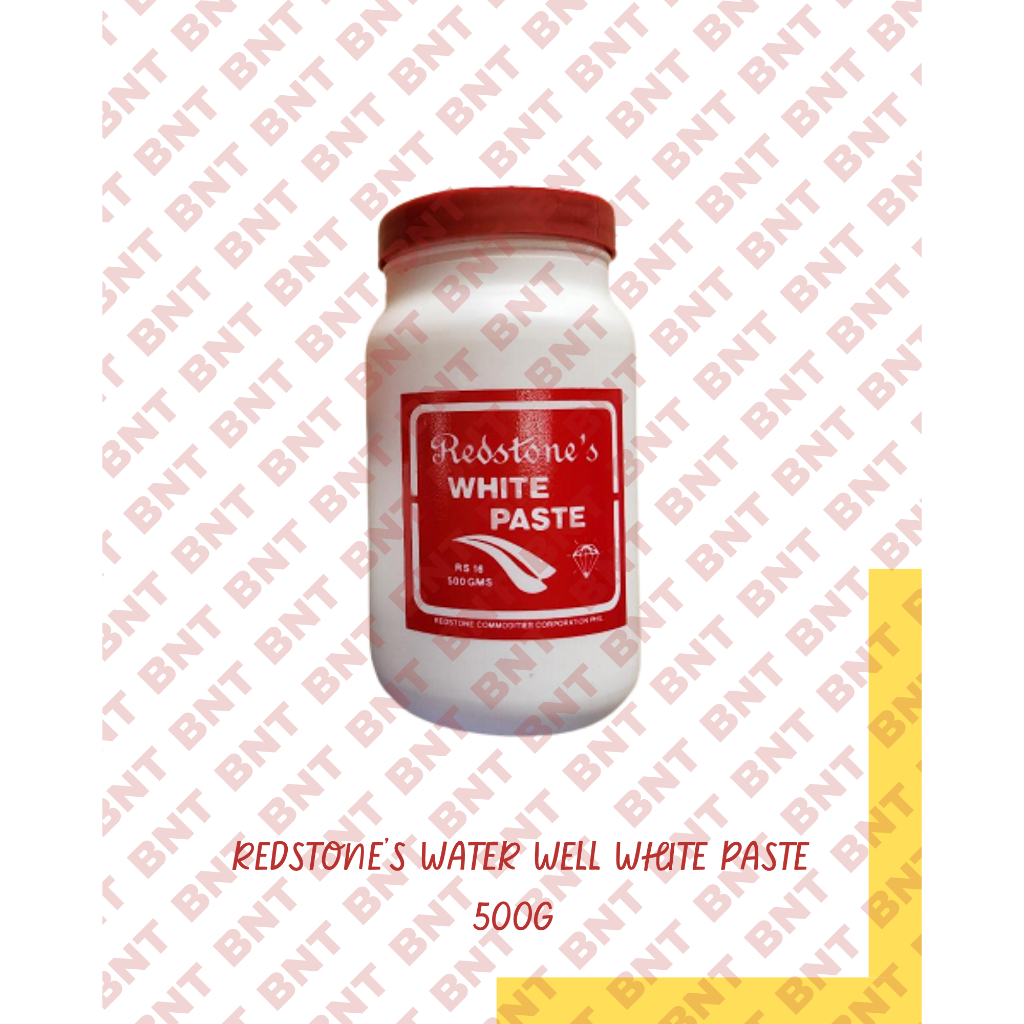 REDSTONE'S ADHESIVE WHITE PASTE WATER WELL PASTE 500G/200G | Shopee ...