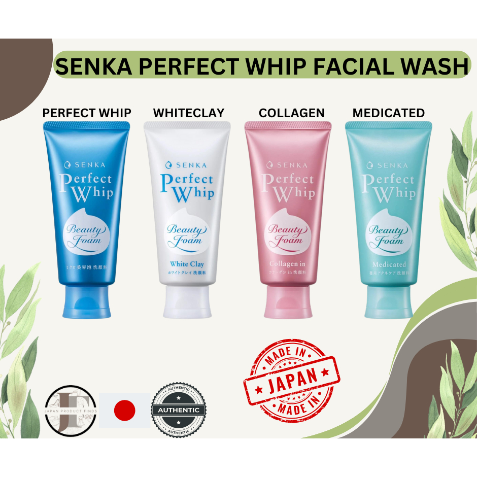 SENKA PERFECT WHIP FACIAL WASH JAPAN | Shopee Philippines