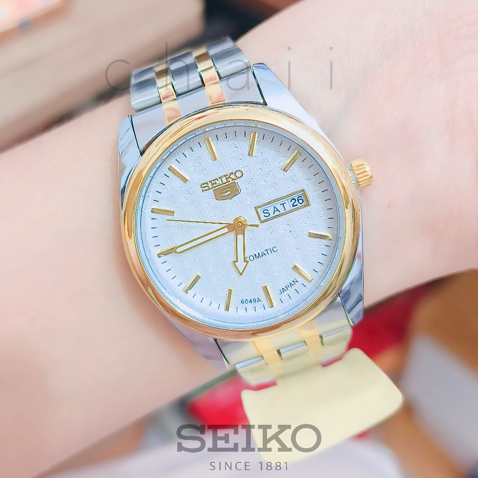 Seiko-5 Mens Oem Automatic Japan hand Movement with calendar date ...