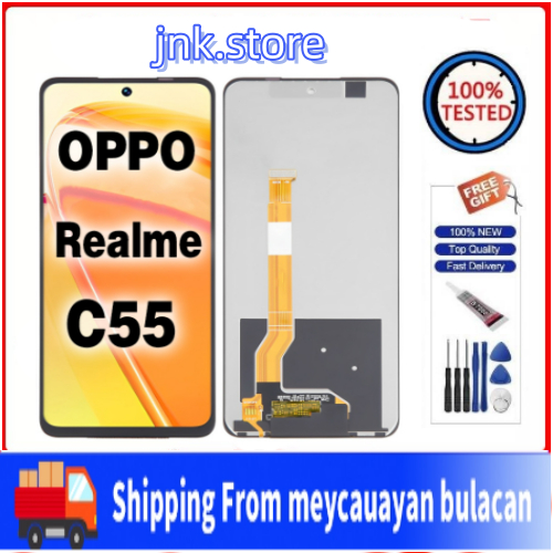 For OPPO Realme C55 C53 Mobile LCD Touch Assembly Replacement | Shopee ...