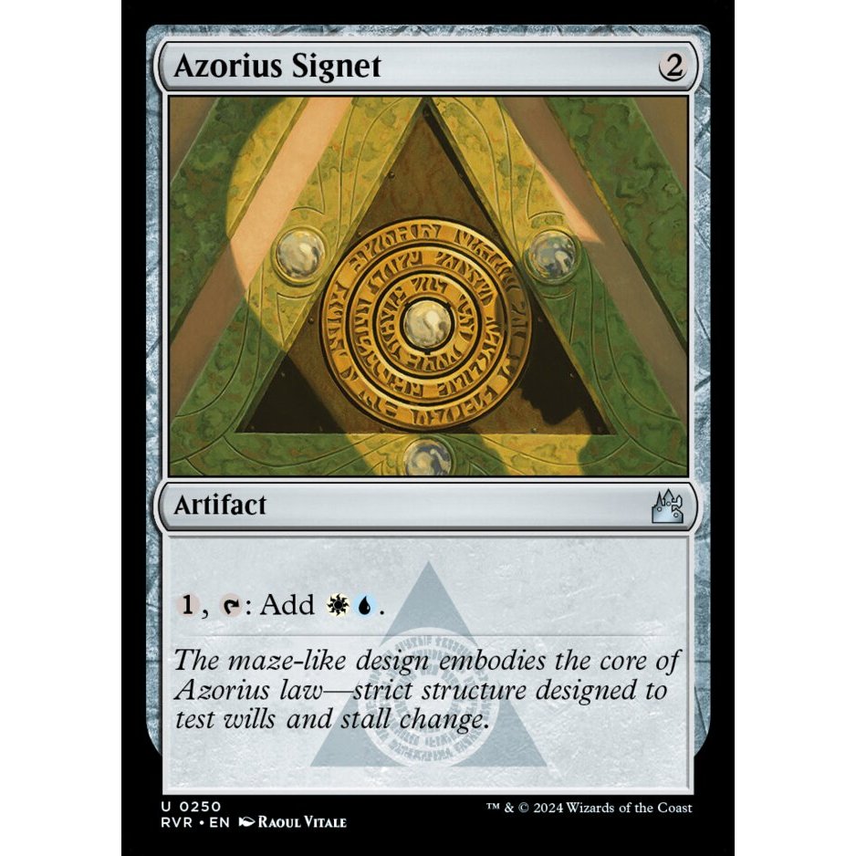 Azorius Signet | Magic: The Gathering | Shopee Philippines