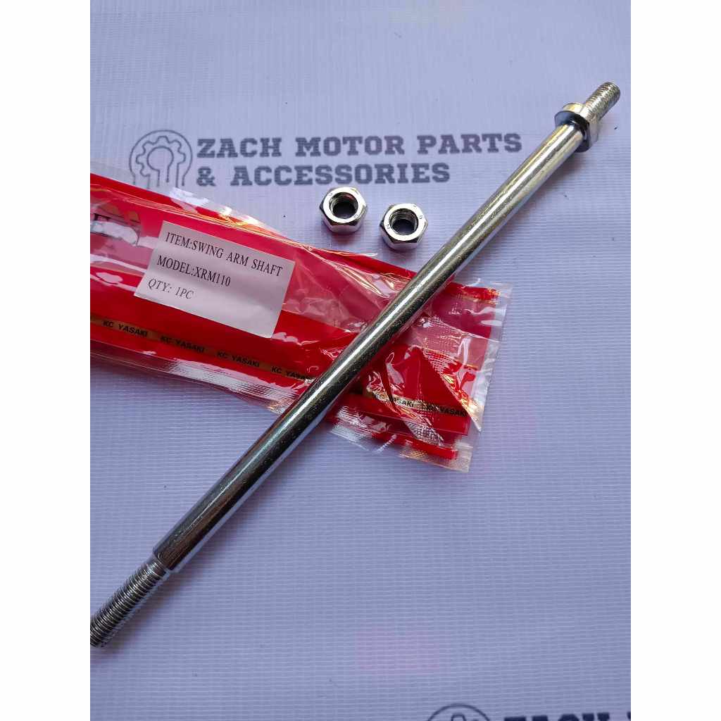SWING ARM AXLE STOCK XRM110 YSK BRAND | Shopee Philippines