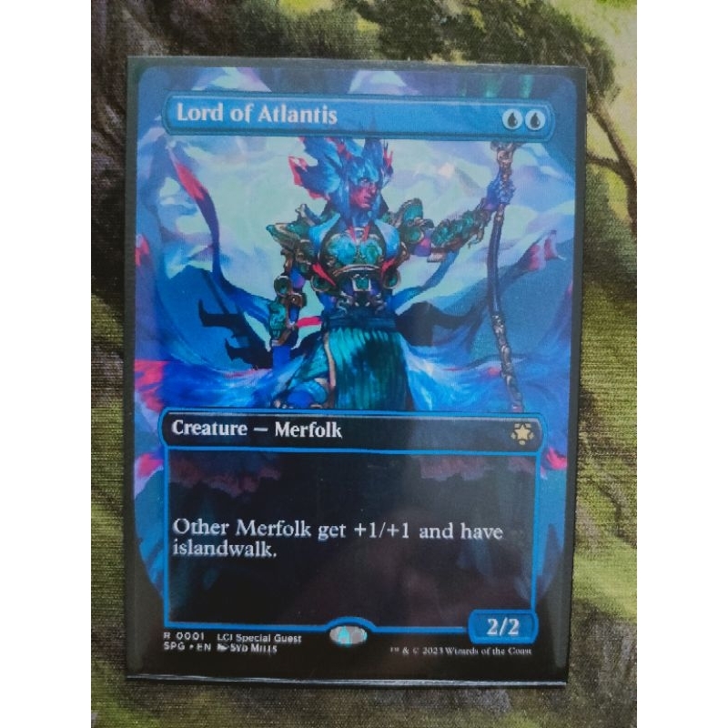 MTG - Lord of Atlantis - BORDERLESS - SPG | Shopee Philippines